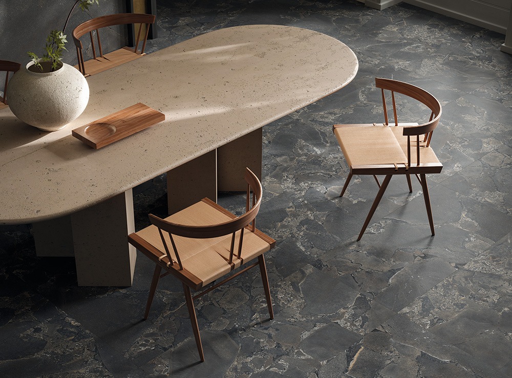 Infinity Black 60x120 Cobb Part Dining | European Ceramics